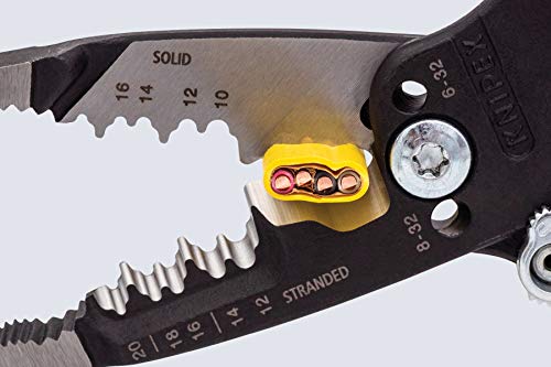 KNIPEX Tools 13 72 8 Forged Wire Stripper, 8-Inch