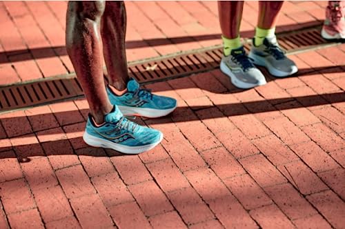 Saucony Men's Multi-Pack Bolt Performance Comfort Fit No-Show Socks, Black (6 Pairs), Shoe Size: 5-8