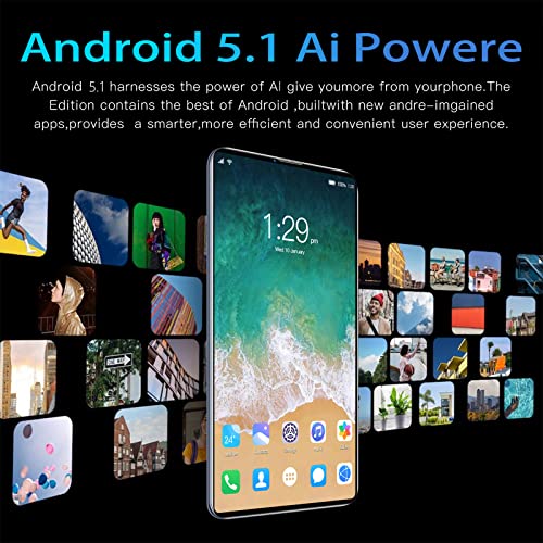 HD Tablet WiFi Bluetooth Android Voice Call Game Tablet,7Inch IPS Display Screen,WiFi,2GB RAM+16GB ROM,4000mAh, Android 5.1 System