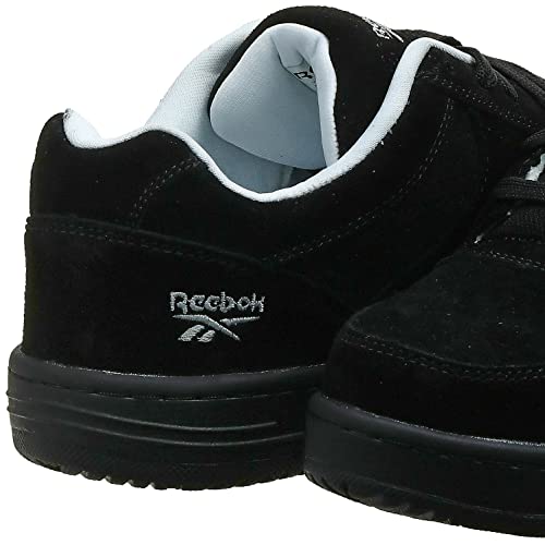 Reebok mens Soyay Safety Toe Skateboard Work Industrial Construction Shoe, Black, 12 US