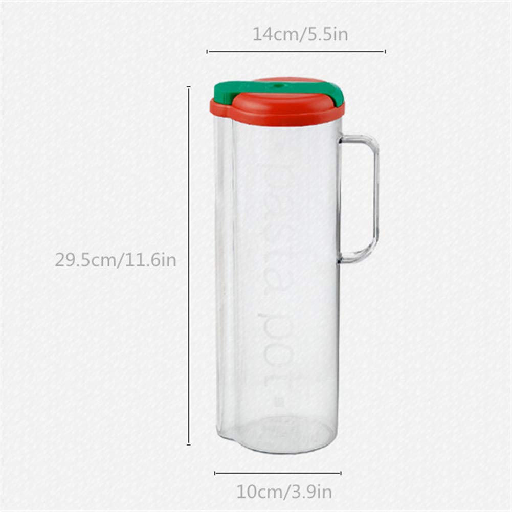 Honoen Spaghetti Noodle Pasta Storage Container, Clear Airtight Canister Cereal Crisper Box with Locking Lids, Durable and Safe, Suit for Storage of Noodles
