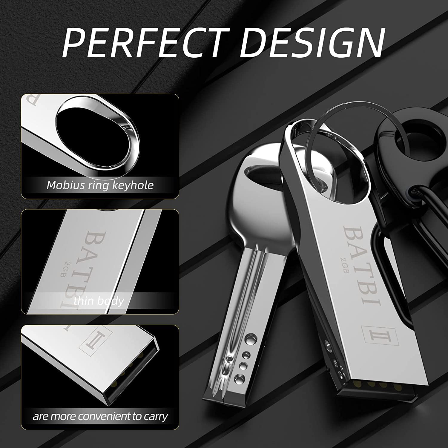 USB Flash Drive 5 Pack 16GB Flash Drives Thumb Drive, 2.0 Memory Stick with Zinc Alloy Design, Jump Drive Pendrive for Data Storage and Backup, Gift USB Disk Zip Drive