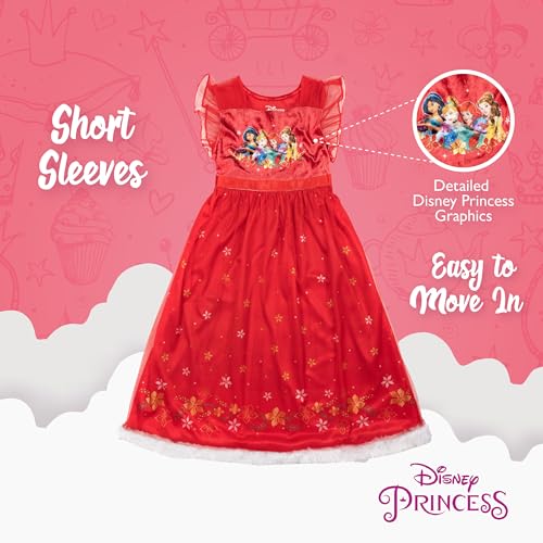 Disney Girls' Fantasy Gown Nightgown, Celebrate Xmas 2, 8