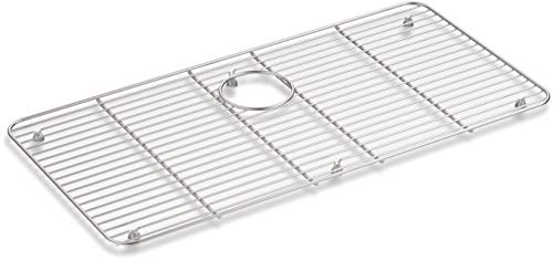 Kohler K8342-ST Stainless Steel Rack, 28-7/16" x 14-3/16" for Iron/Tones Kitchen Sink, Stainless