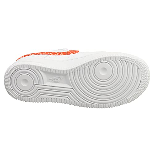 Nike Womens Air Force 1 Low DJ9942 102 Orange Paisley - Size 10W