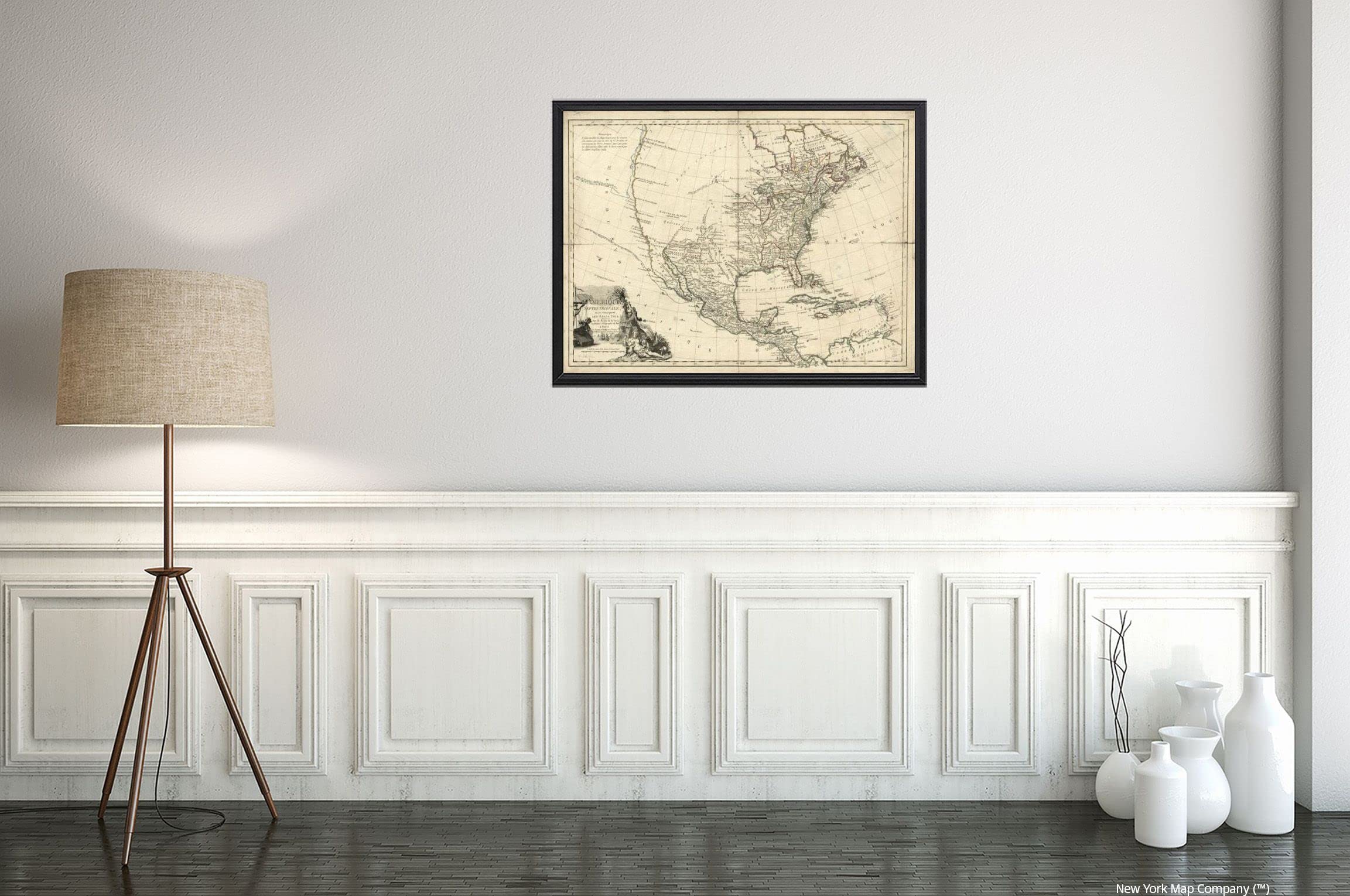 INFINITE PHOTOGRAPHS 1783 Map| North America| L'Amerique septentrionale, ou se remarquent les etats UNIS. M