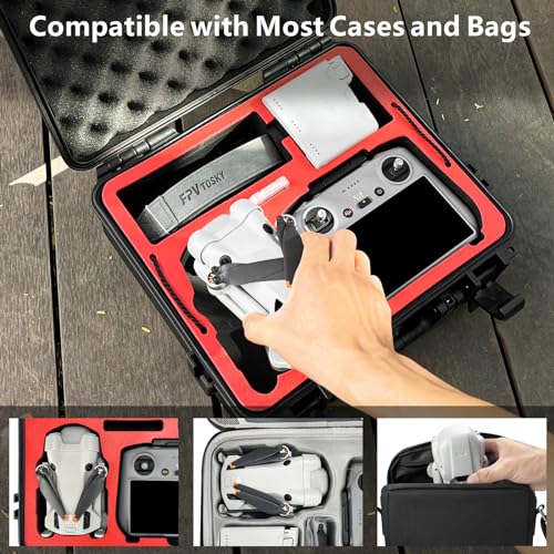 FPVtosky Mini 3 Pro Lens Cap Cover, Gimbal Protector & Frontward Downward Vision Sensors Protector Guard for DJI Mini 3 Pro Drone Replacement Accessories