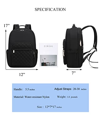 Shaelyka Laptop Backpack for 15.6 inches Laptop, Water-resistant, Large Capacity Backpack for College