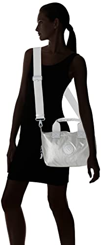 Kipling Womens Kala Mini Handbag, Bright Metallic, 14.5 L X 8.75 H X 5.5 D US