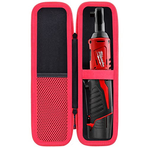 khanka Hard Storage Case Replacement for Milwaukee 2457-20 M12 Cordless 3/8" Lithium-Ion Ratchet, Case Only