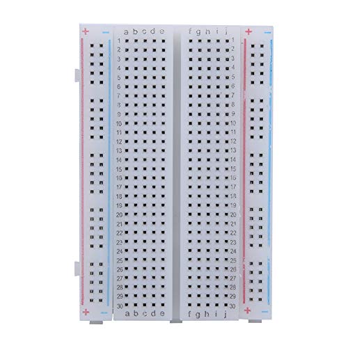 Ufolet Solderless Breadboard, Reusable Breadboard, 400 Holes Circuit Board Breadboard Kit for Electronic Circuit Assembly Electronic Circuit