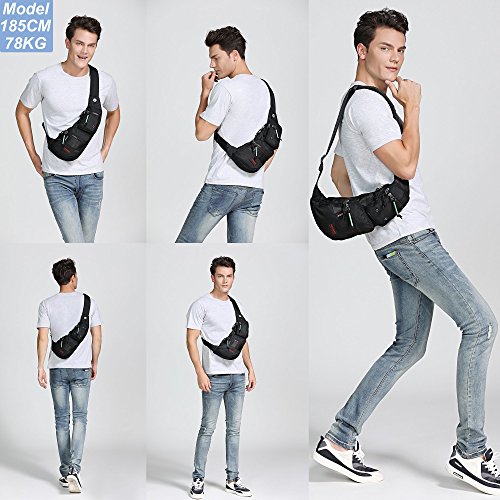 NICGID Sling Bag Chest Shoulder Backpack Crossbody Bags for Men Women