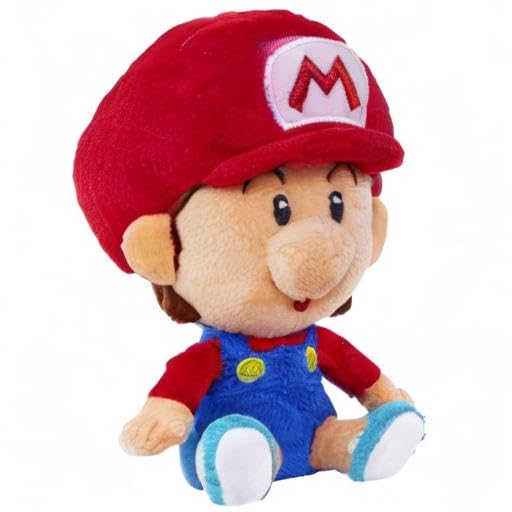 World of Nintendo Baby Mario Plush from Mario Bros Universe