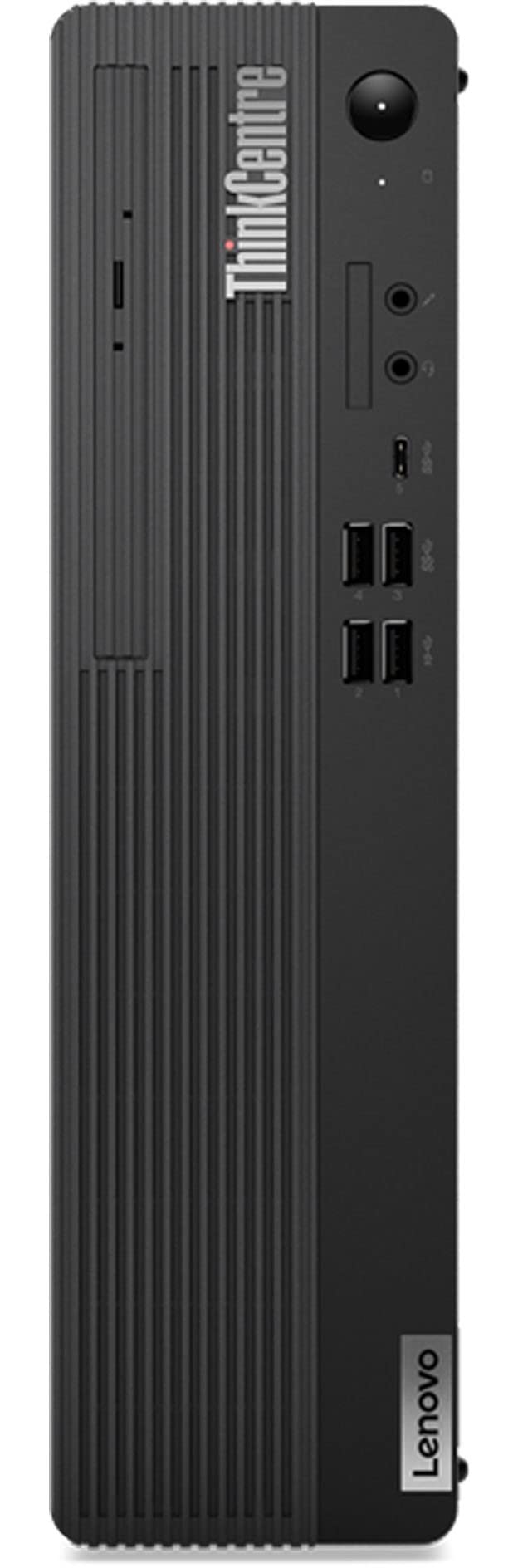 Lenovo ThinkCentre M70s SFF Business Desktop (Intel i5-10400 6-Core, 8GB RAM, 512GB PCIe SSD, Intel UHD 630, HDMI, USB 3.2, Display Port, DVD/CD-RW Combo, Black, Win10Pro) w/Hub
