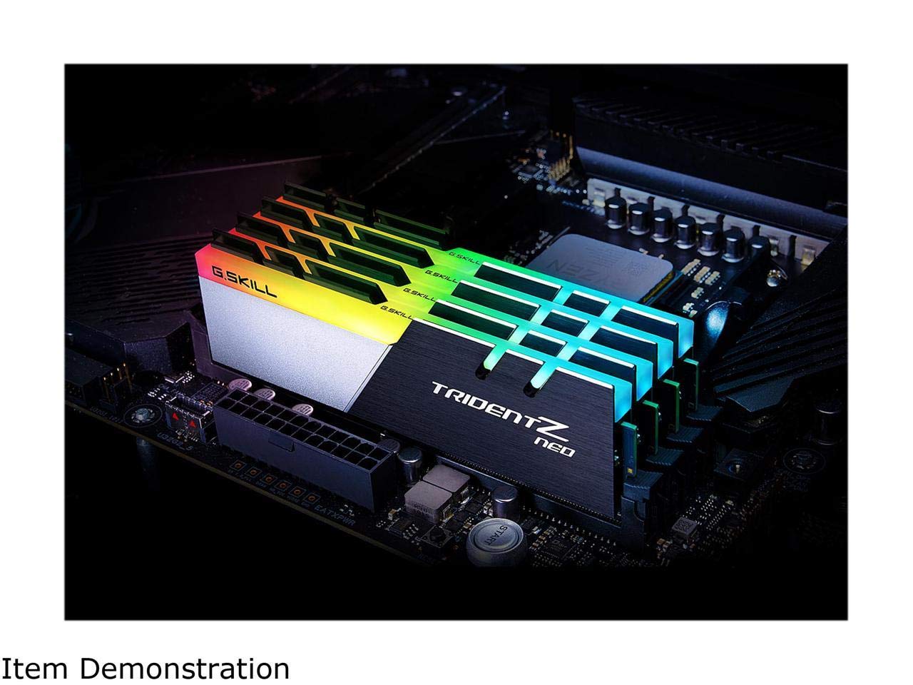 G.SKILL Trident Z Neo Series (Intel XMP) DDR4 RAM 16GB (2x8GB) 3600MT/s CL14-15-15-35 1.45V Desktop Computer Memory UDIMM (F4-3600C14D-16GTZNB)