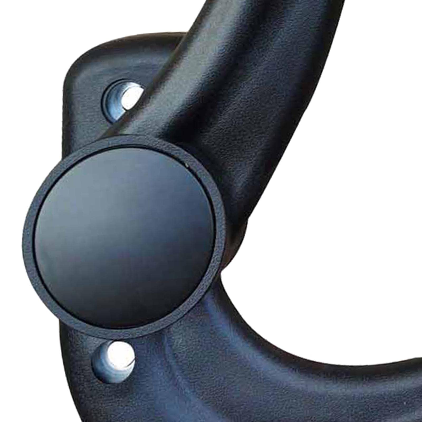 harayaa Office Chair Adjustable Armrest Pair Support Arms and Elbow Replacements with Mount Screws Comfort with Pads Gaming Chair Armrest Pads, Black