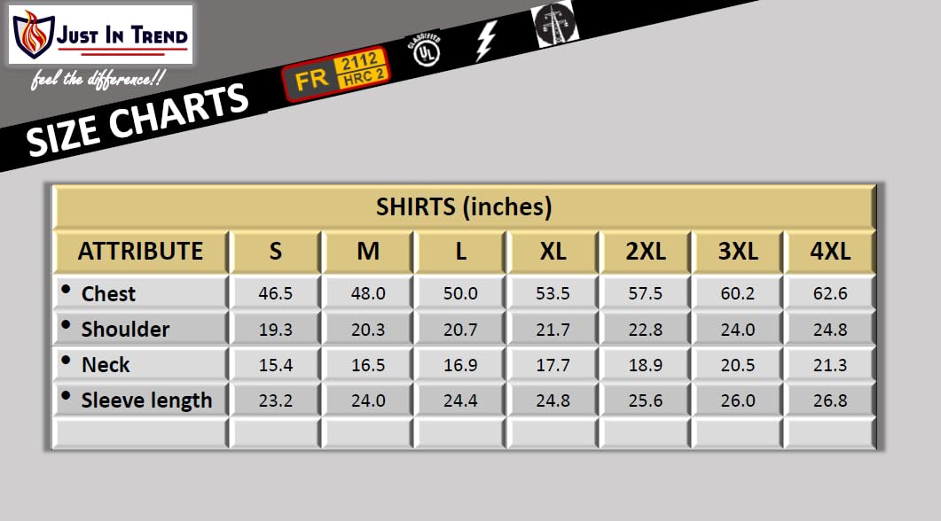 Flame Resistant FR Shirt - 88/12 - Western Style - Two Tone (Large, Light Grey/Dark Grey)