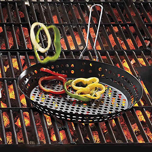 Just Grillin' Round Nonstick 12-Inch Grill Skillet