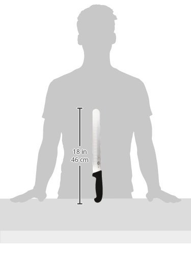 Victorinox 12 Inch Slicing Knife | High Carbon Stainless Steel Granton Blade For Efficient Slicing, Fibrox Pro Handle