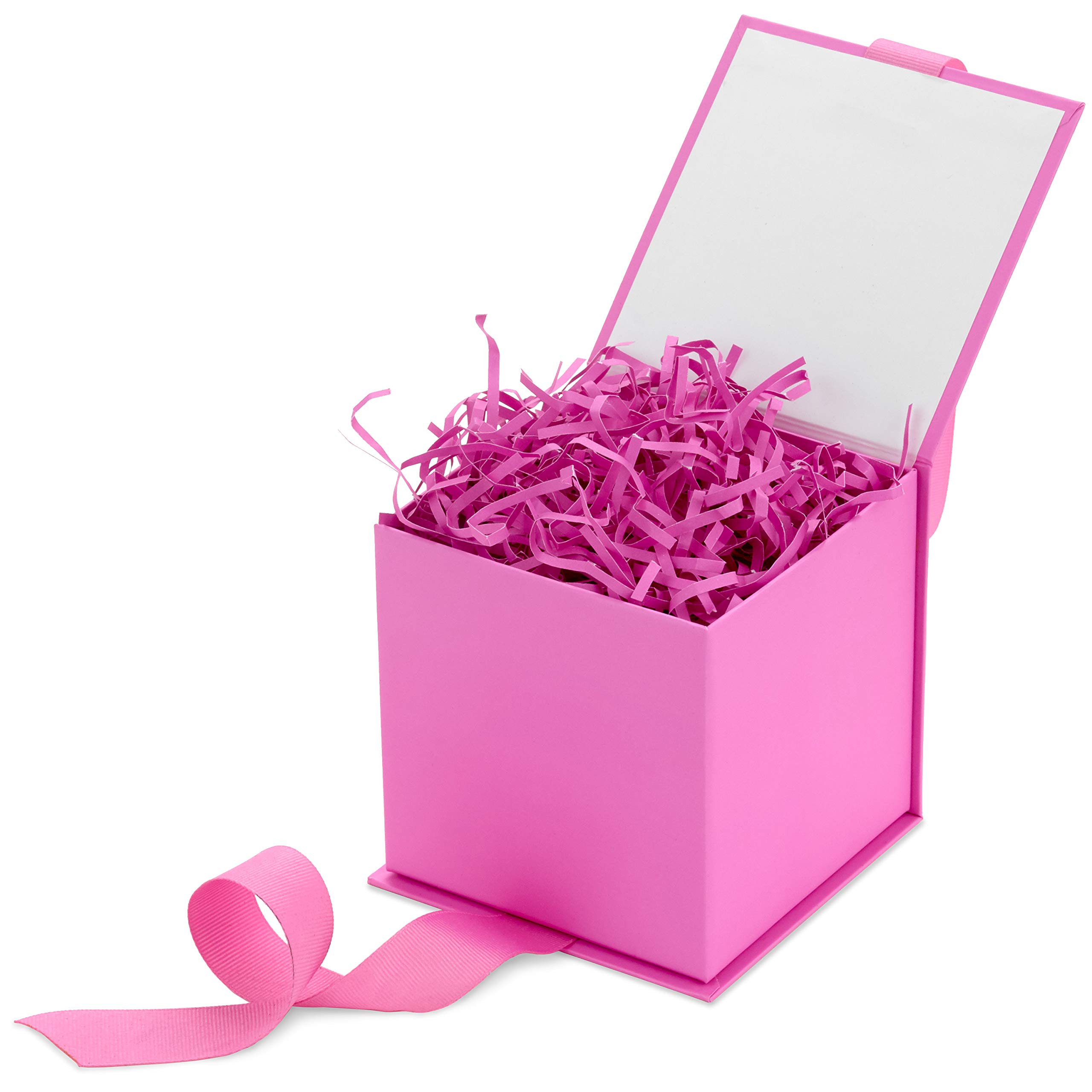 Hallmark Pink Ribbon and Paper Fill Small Gift Box with Lid (0005EBC1224)