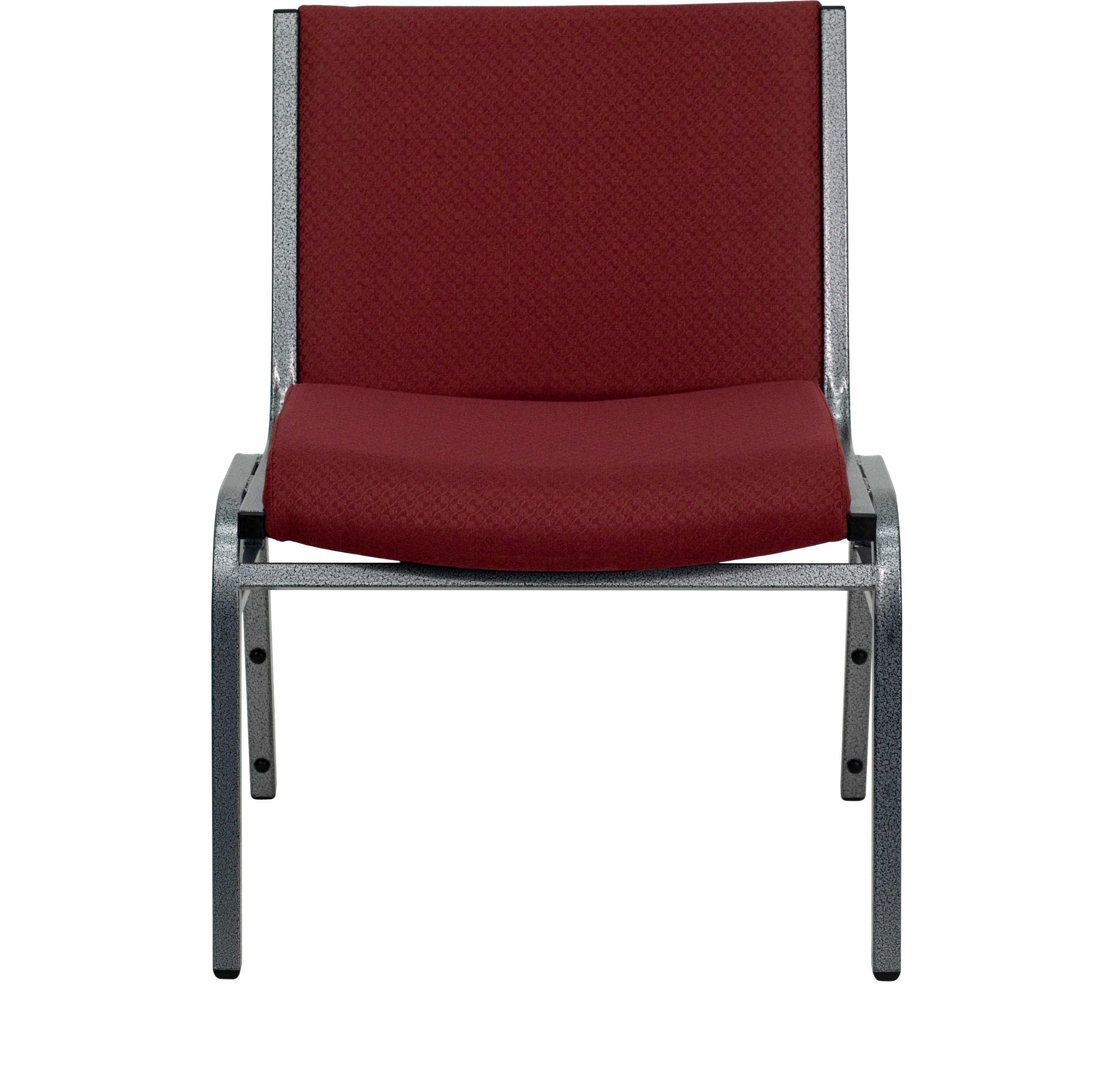 Flash Furniture 2 Pack HERCULES Series Big & Tall 1000 lb. Rated Burgundy Fabric Stack Chair