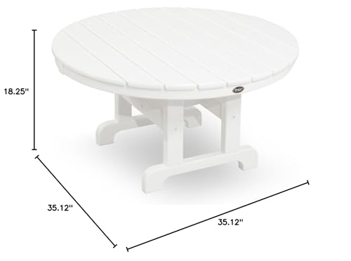 Trex Outdoor Furniture Cape Cod Round 36" Conversation Table