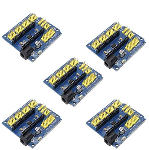 for Nano I/O Expansion Sensor Shield Module for Arduino R3 Nano V3.0 / Nano Pro Compatible with R1 Duemilanove 2009 (5pcs)