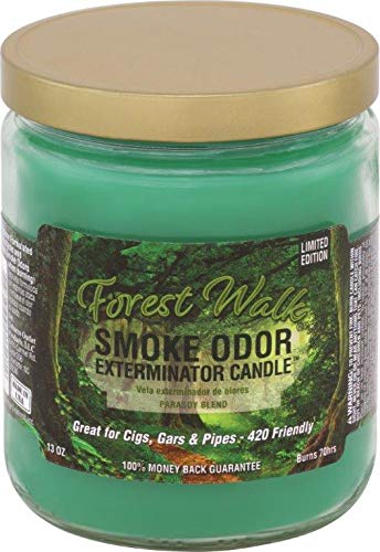 Smoke Odor Exterminator Candle 13oz jar, Forest Walk LIMITED EDITION