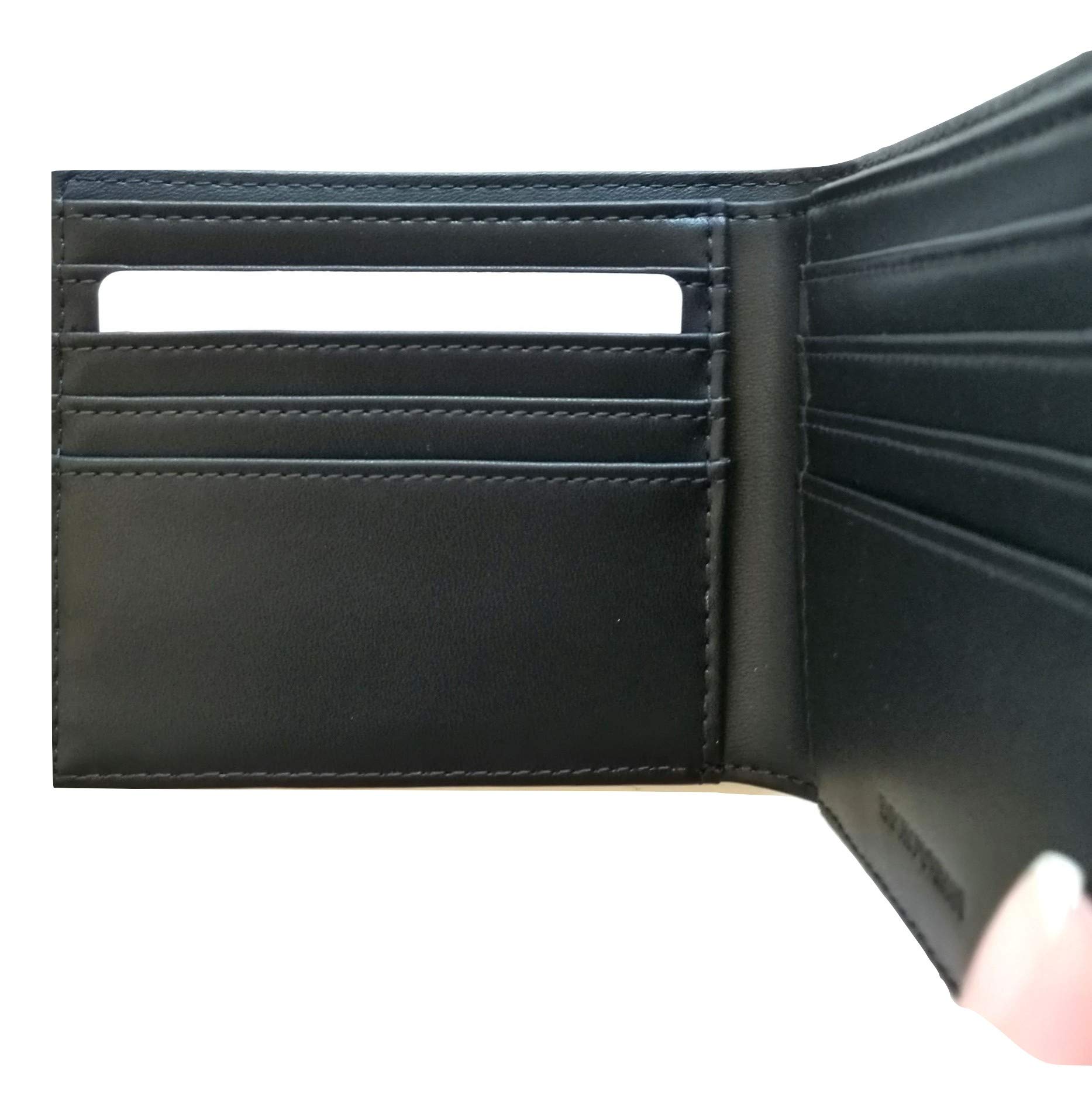 Emporio Armani Plain PVC Wallet Black One Size