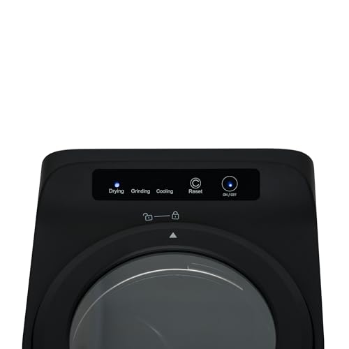 Luma Electric Kitchen Composter, 2.5L Capacity Odorless Countertop Compost Bin with Lid Clear-View Window, Smart Trash Can for Food Disposal, Turn Food Waste into Nutrient-Rich Plant Food