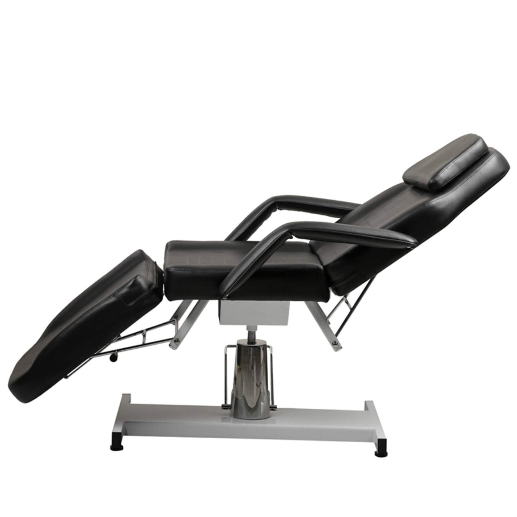 Funnylife Black All Purpose Multi-Function Adjustable Facial Acupuncture Massage Bed Tattoo Barber Salon Spa Equipment