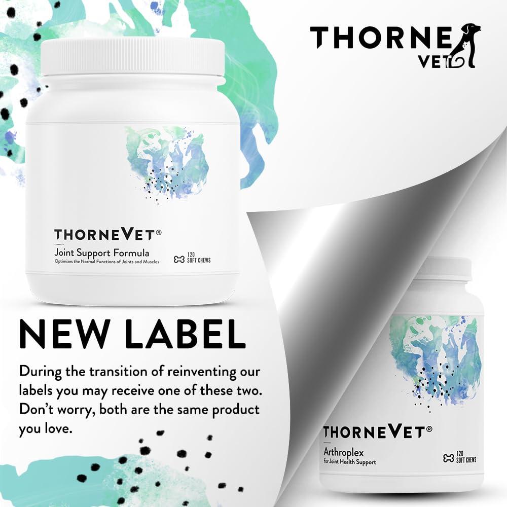 ThorneVET Joint Support Formula β Dog & Cat Joint Health Support, 120 Soft Chews