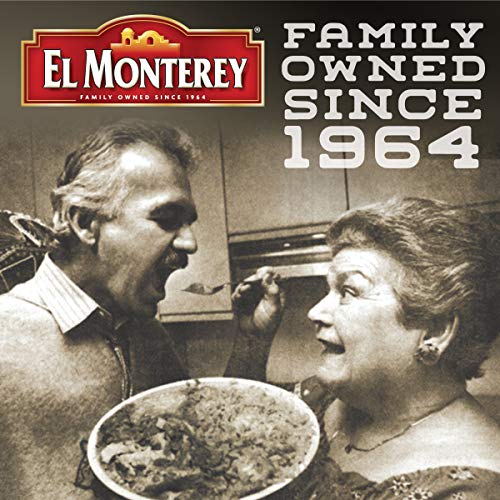 El Monterey Beef and Bean Burritos Made with Real Beef, 8 Ct Box