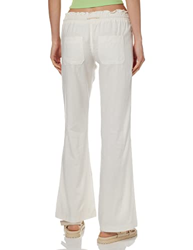 Roxy Women's Oceanside Pant, Sea Salt X-Large