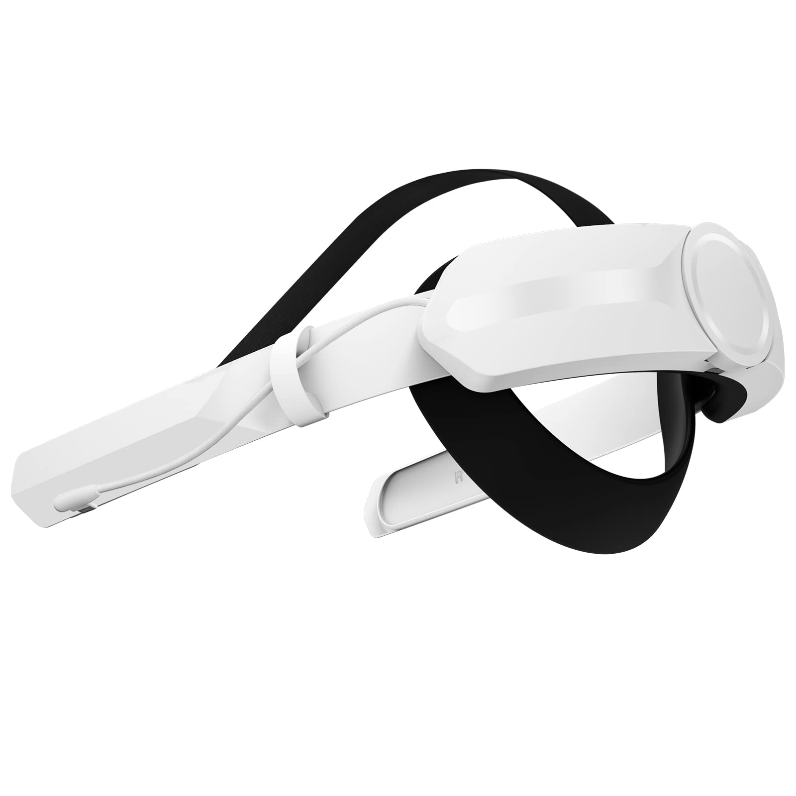 Head Strap for Oculus Quest 2, Built-in 5000mAh Battery Pack, Simple Connection and Lightweight Design, Extend 6hrs Playtime for Quest 2/Meta VR