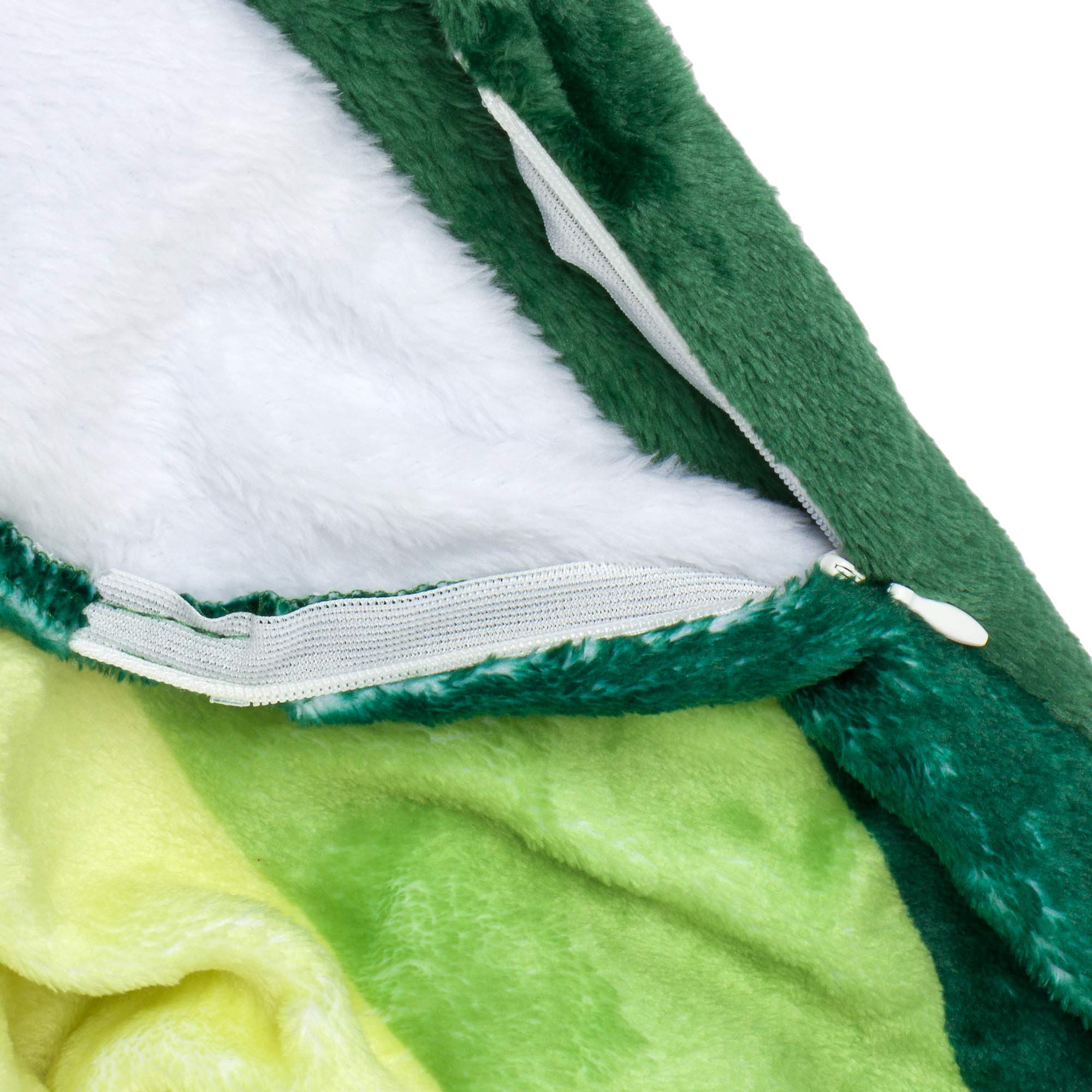 FUNZIEZ! Kids Avocado Blanket Sack - Comfy Blanket for Kids - Green - One Size