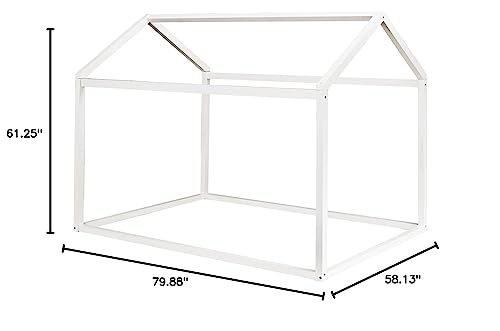 Signature Design by Ashley Flannibrook Contemporary House Bed Frame, Full, White