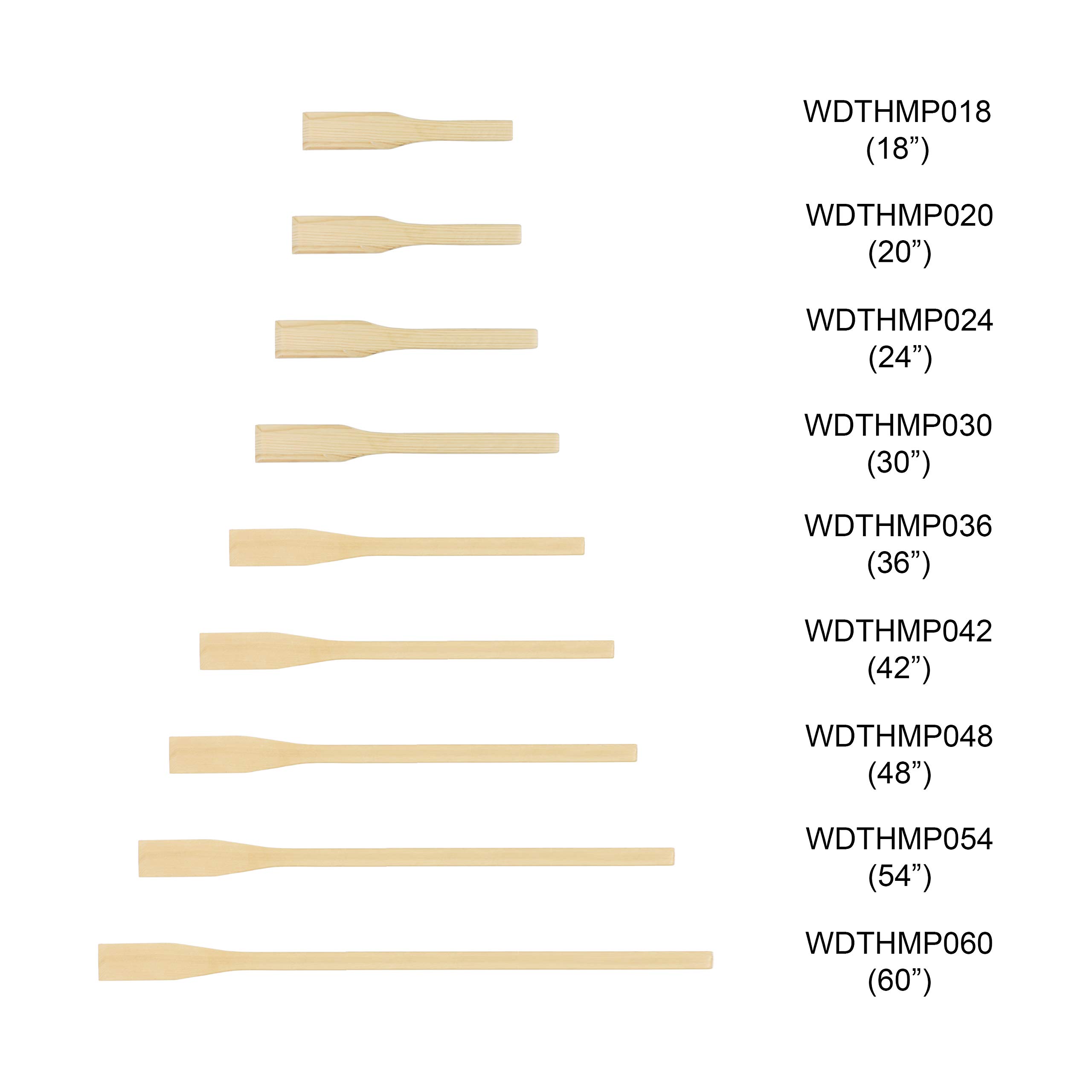 Thunder Group WDTHMP042 Mixing Paddle, 42" L, Wood