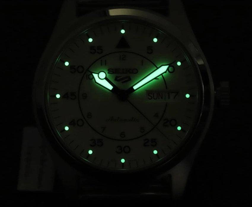 SEIKO 5 Sports Automatic Cream Dial Men's Watch SRPH21K1