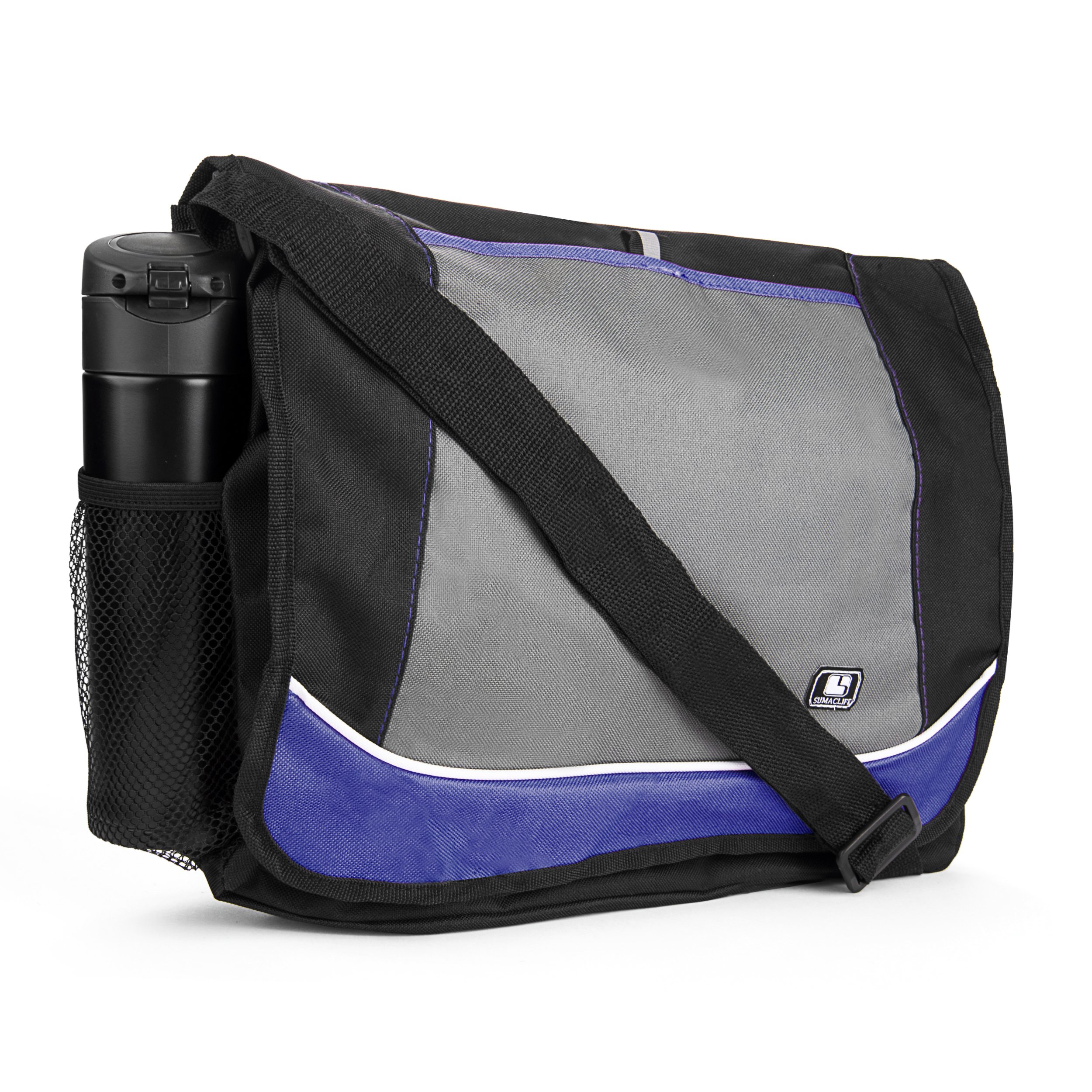Maggie 16 inch Laptop Handbag with Shoulder Strap, Pockets for Tablet, Wireless Keyboard, Mobile, Pens, Chargers, Bookbag