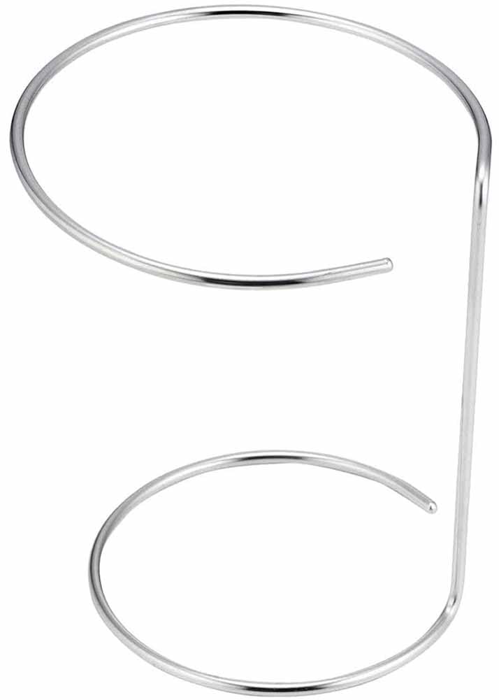 Shimomura Plastics 38125 Plastic Bag Holder, Made in Japan, Easy to Clean, Easy to Clean, Tsubamesanjo Tsubame Sanjo Stand, Triangular Corner Replacement, Trash Can Simple, Round, Large, Vegetable