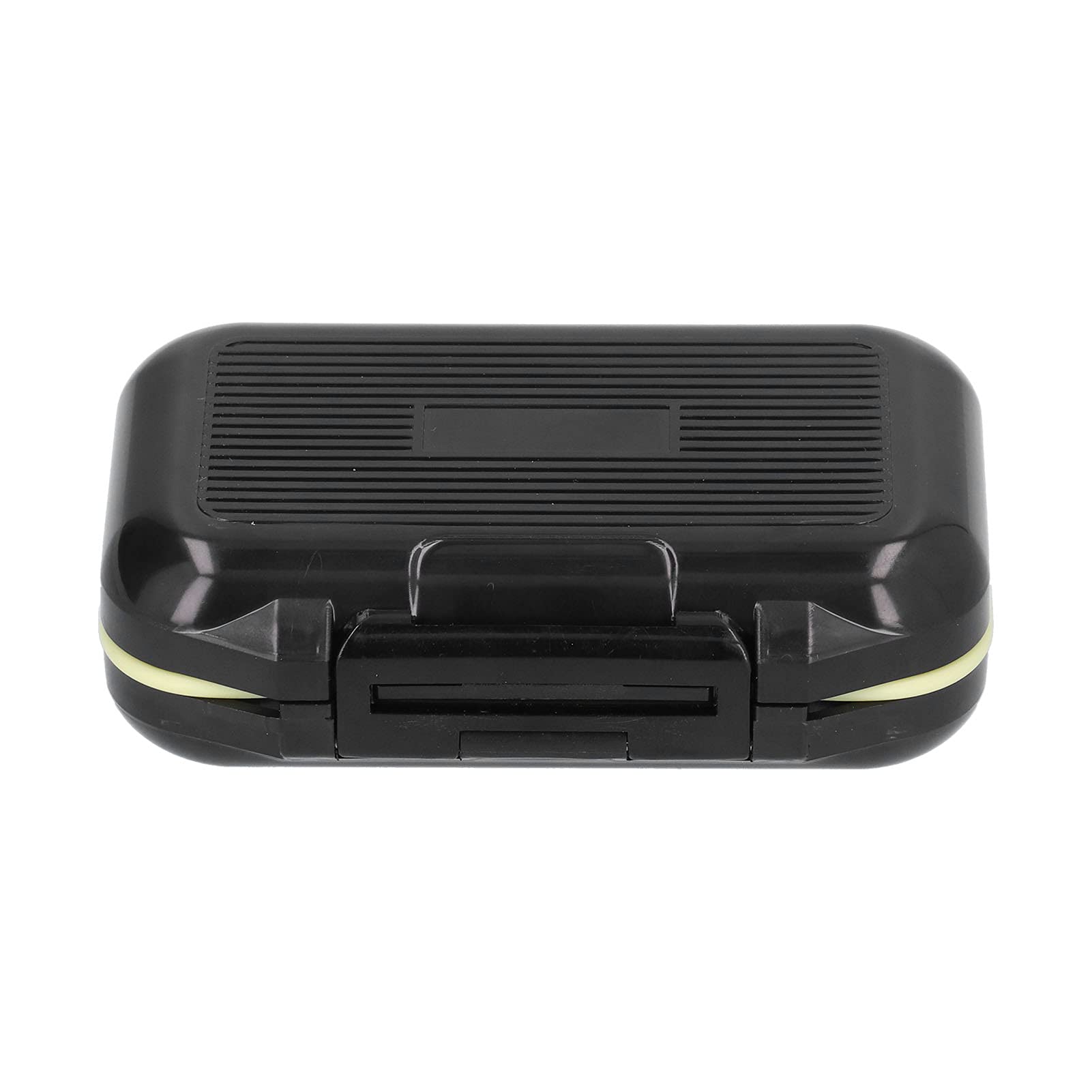 Fishing Gear Accessories Case, Detachable Lure Hook Storage Bo Fishing Tackle Box for Outdoors for Fishing((black))