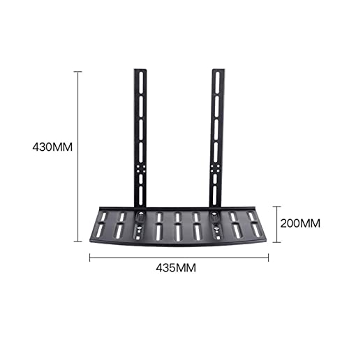 MagiDeal TV Wall Mount Shelf Bracket Adjustable Monitor Top Shelf for Stereo AV Components Shelf
