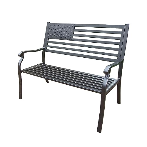 Oakland Living American Pride Bench