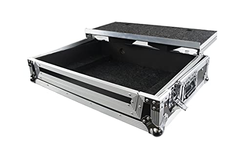 Harmony Audio Cases HCRNONEWLT Compatible With Rane One DJ Controller Flight DJ Road Custom Case With Laptop Tray