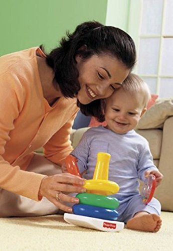 Fisher-Price Rock-a-Stack and Baby's 1st Blocks Bundle