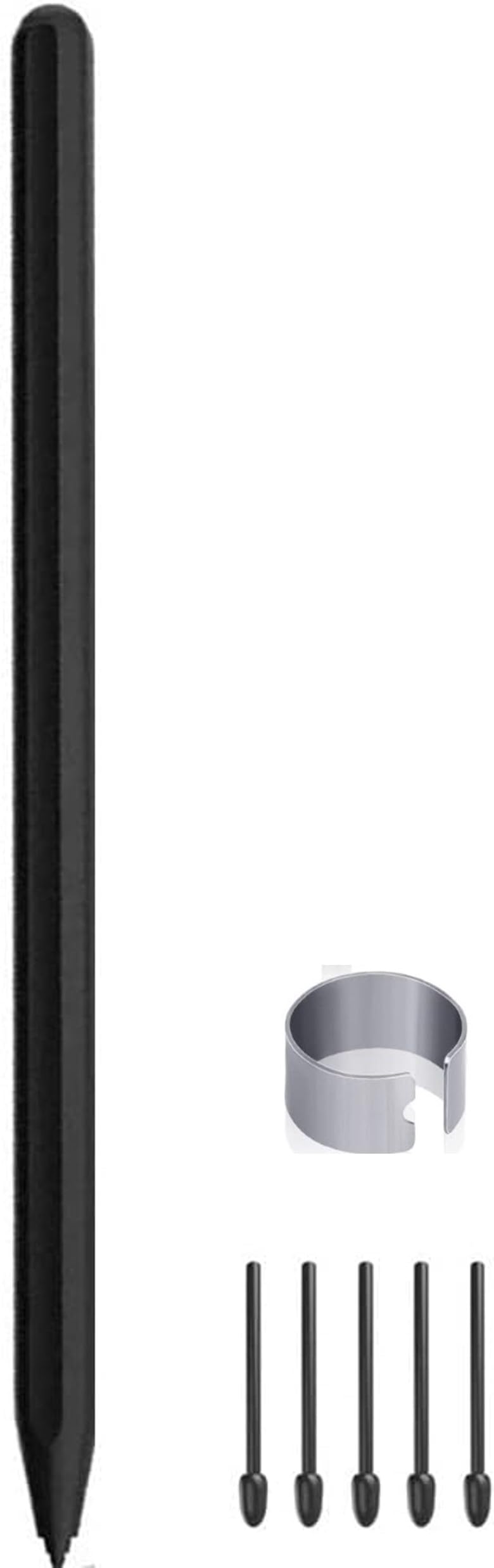 Magnetic Stylus Pen for Remarkable 2, with Eraser Digital,4096 Pressure Sensitivity, Palm Rejection, Remarkable Plus Pen Remarkable2 Stylus Pen with 5*Tips/Nibs (White)