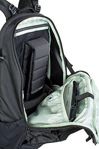 EVOC Sports Fr Trail E-ride Protector Backpacks, Unisex, 100114100-M/L, Black, M/L