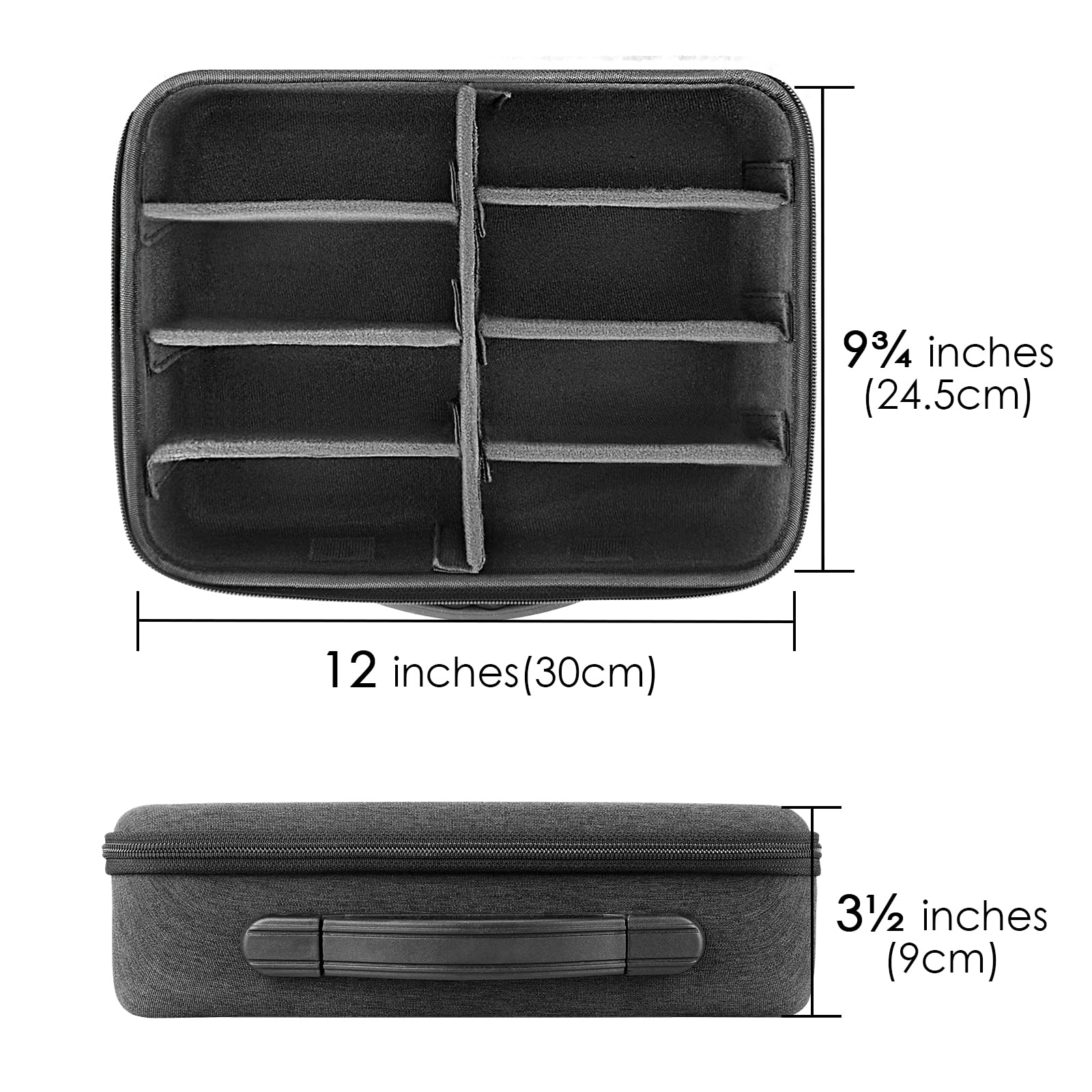 Linkidea Hard Battery Storage Box Compatible with 20 Max Battery Charge, DIY Batteries Storage Container Holder for 2.0/3.0/4.0/5.0/6.0-Ah Batteries, Charging Station