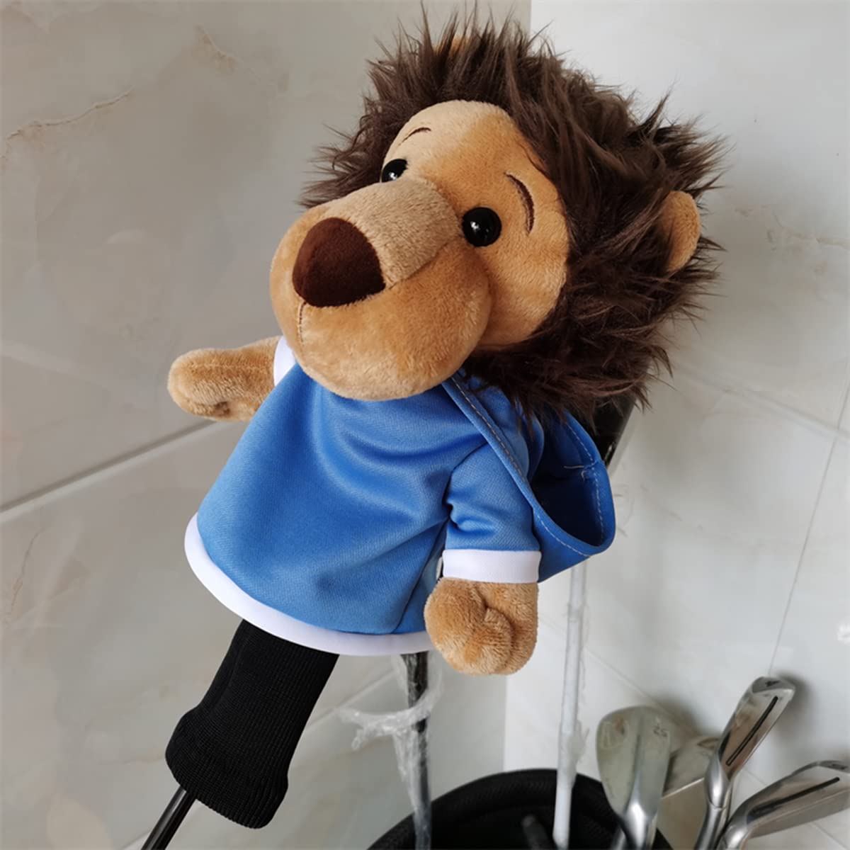 Golf Club Covers, Golf Head Covers,Animal Golf Driver Wood Covers, Fit Drivers and Fairway, Lovely Orangutan, Funny and Functional